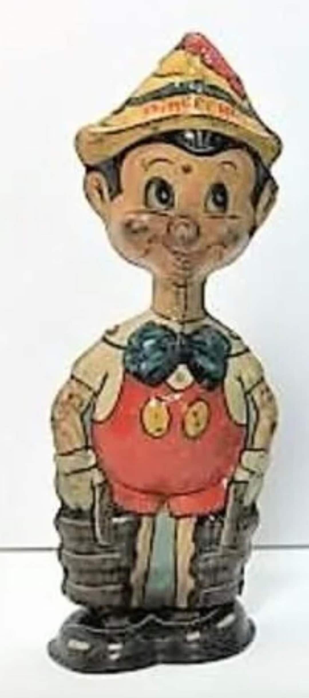 1939 Metal Pinocchio Walt Disney Wind up Toy MARX Vintage, Retro - Etsy