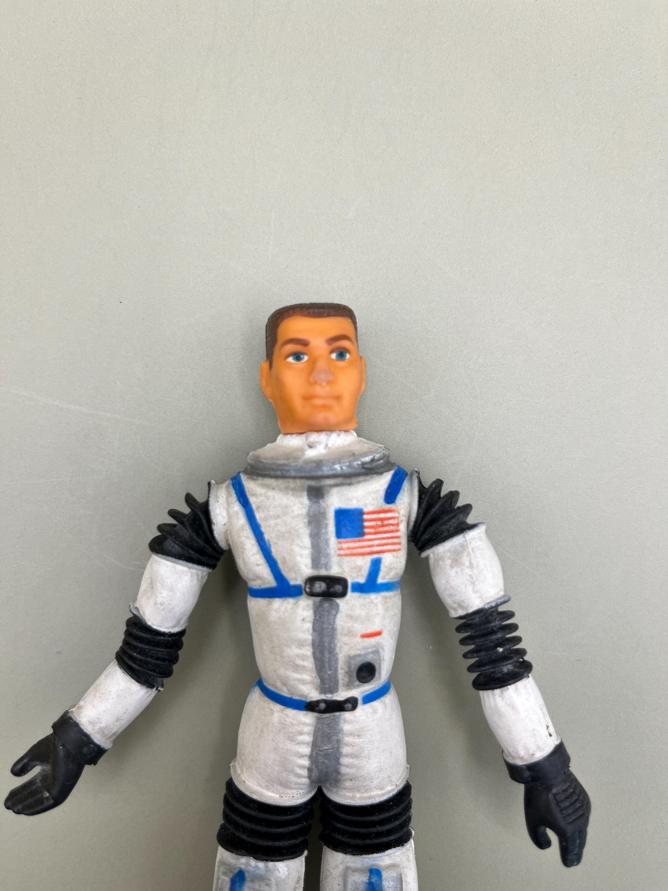 1966 Mattel Major Matt Mason Figure RARE Blue - Etsy