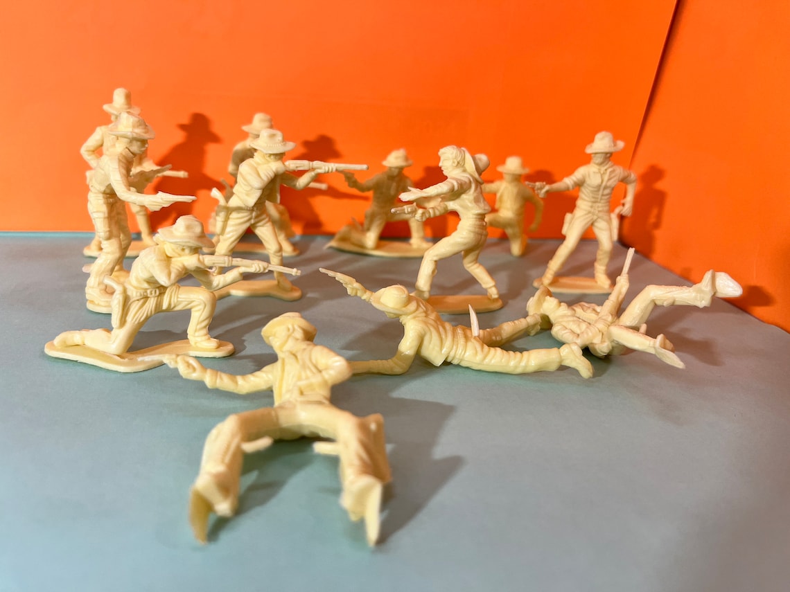 Airfix Cowboys 1/32 Scale - 12 Pieces - Etsy