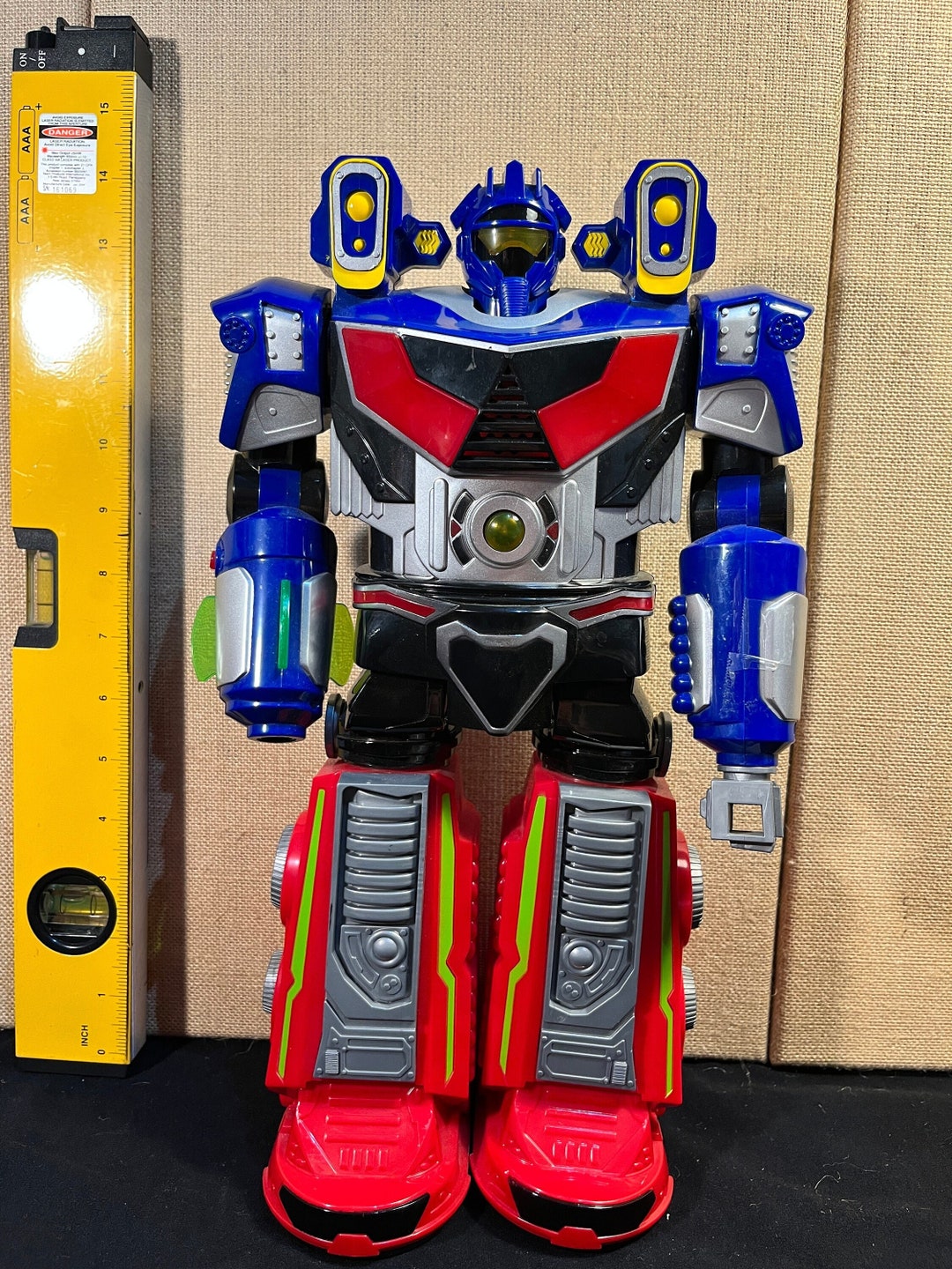 Adventure Force Astrobot Robot Action Figure 14 Lights Up Talks And
