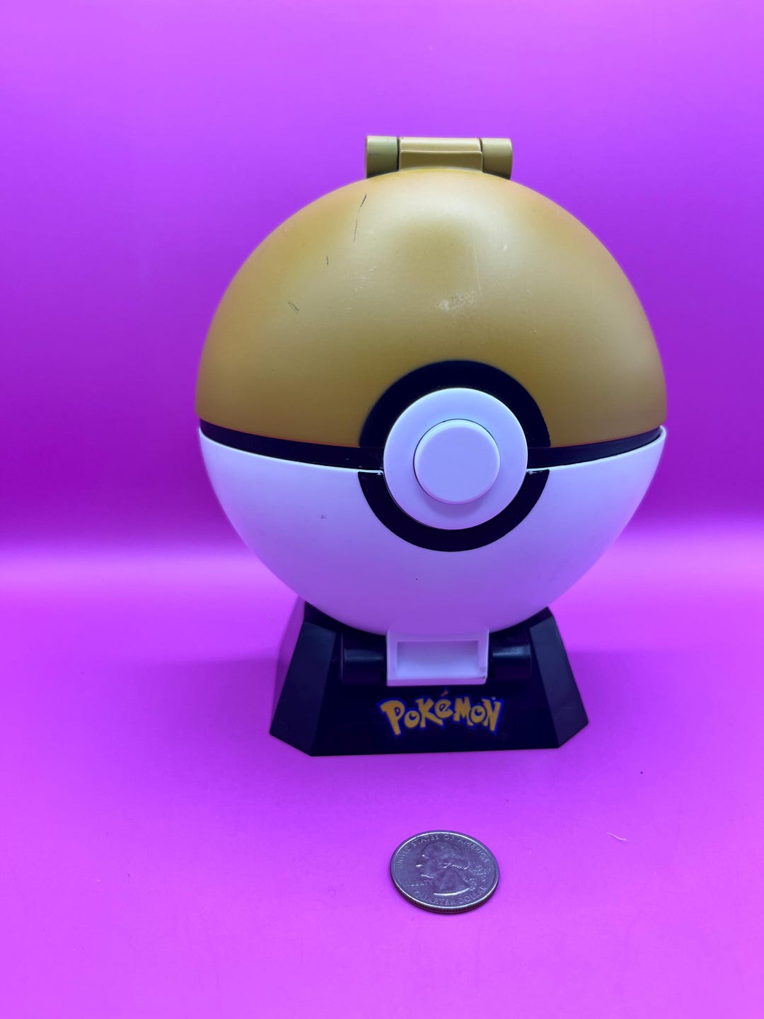 Pokémon GUC 2009 Jakks Nintendo Pokemon Yellow Pokeball Playset Mini ...