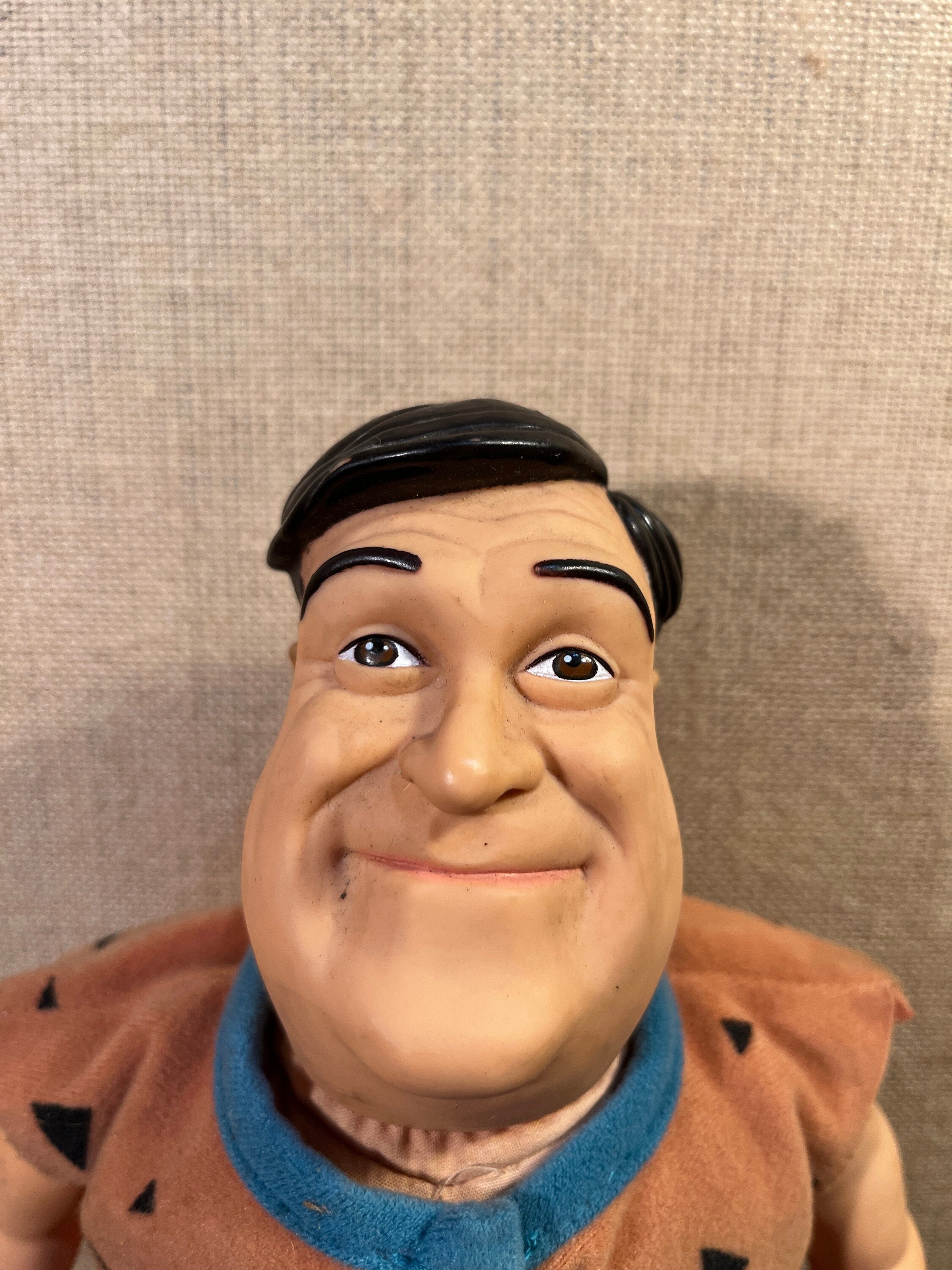 Dakin Vintage Fred Flinstone Doll Plush Toy 12" Tall - Etsy