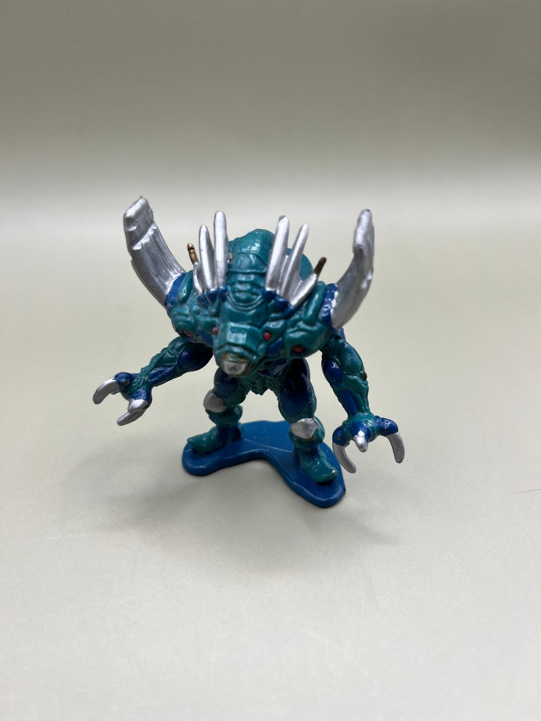 Bandai Mighty Morphin Power Rangers Silver Horns Figure Mini 1994 - Etsy