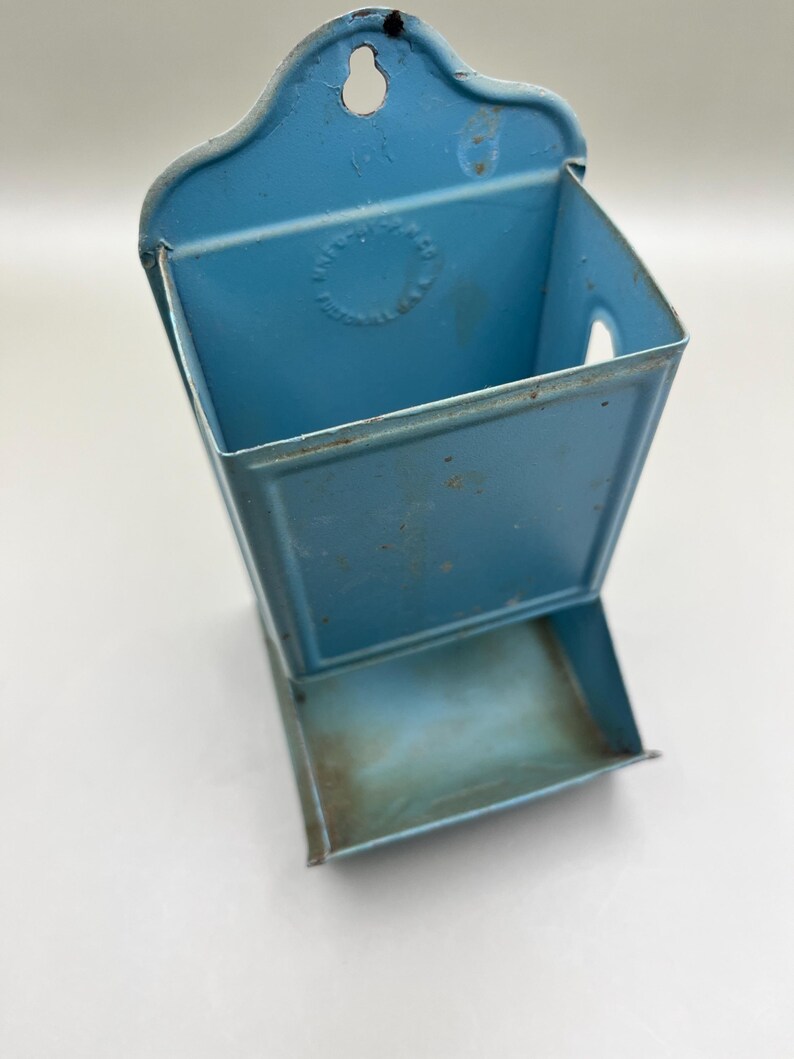 Matchstick Dispenser Wall Mounted Match Holder Blue - Etsy