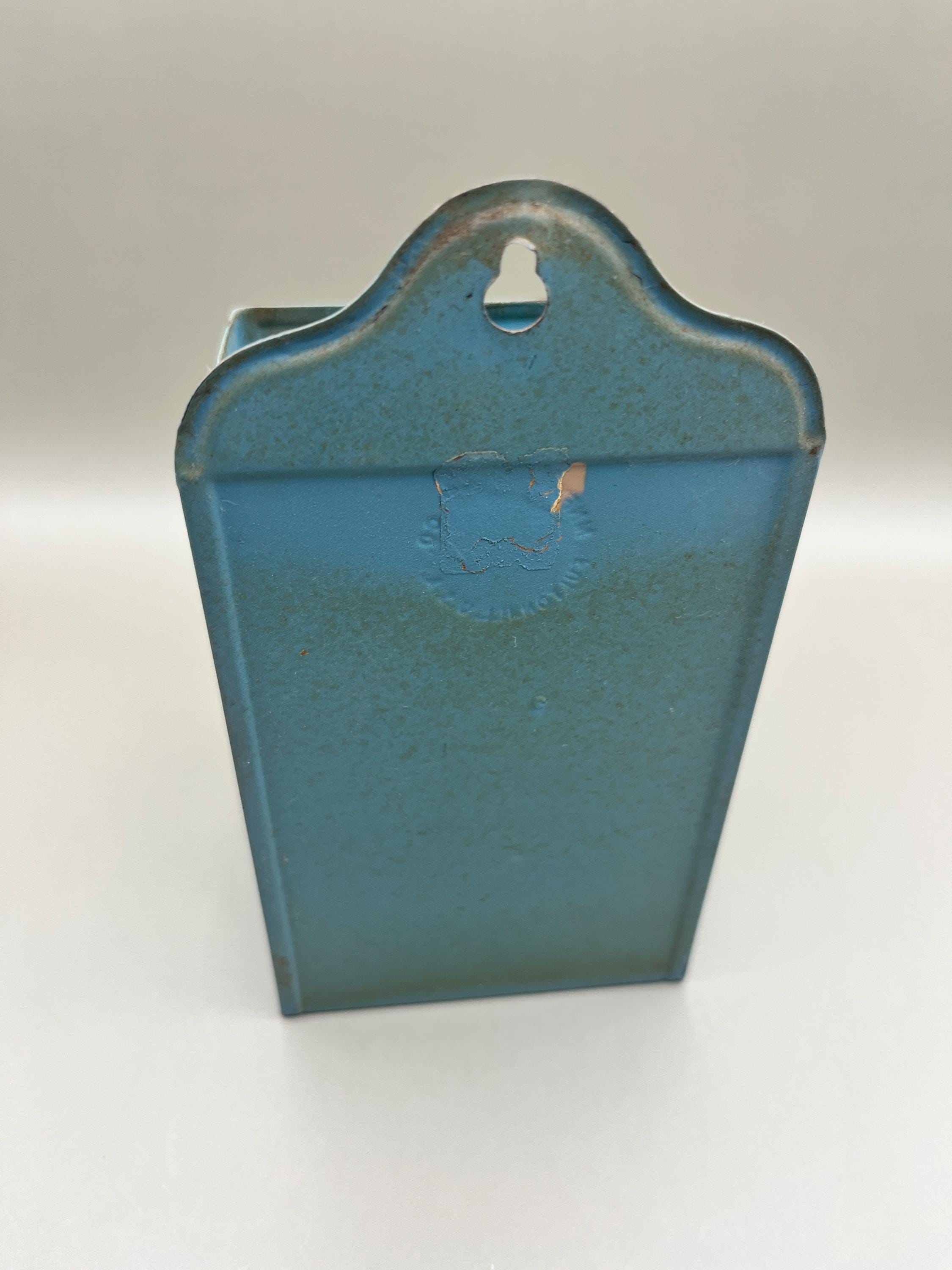 Matchstick Dispenser Wall Mounted Match Holder Blue - Etsy