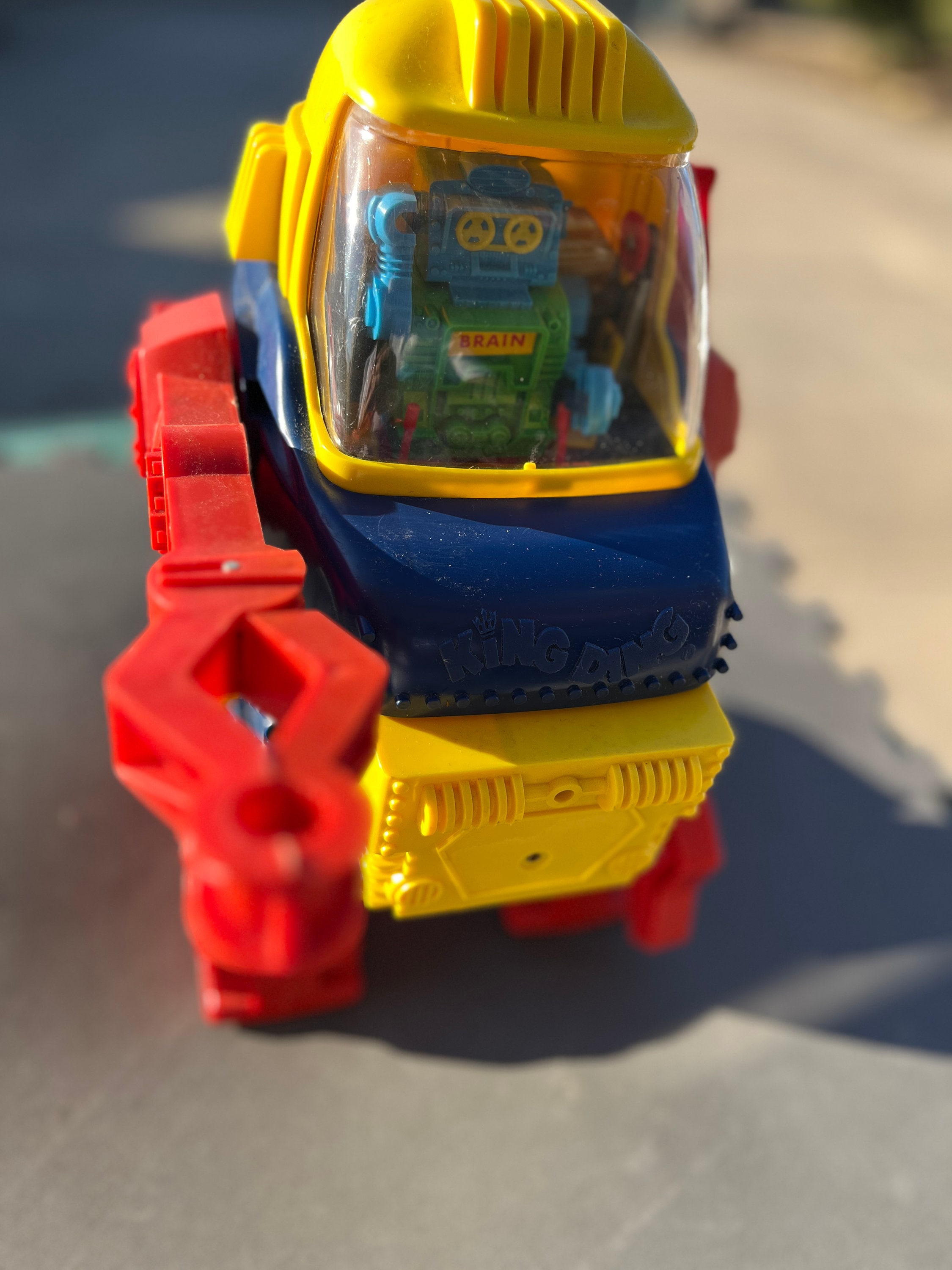 King Ding and His Robot Brain - Etsy