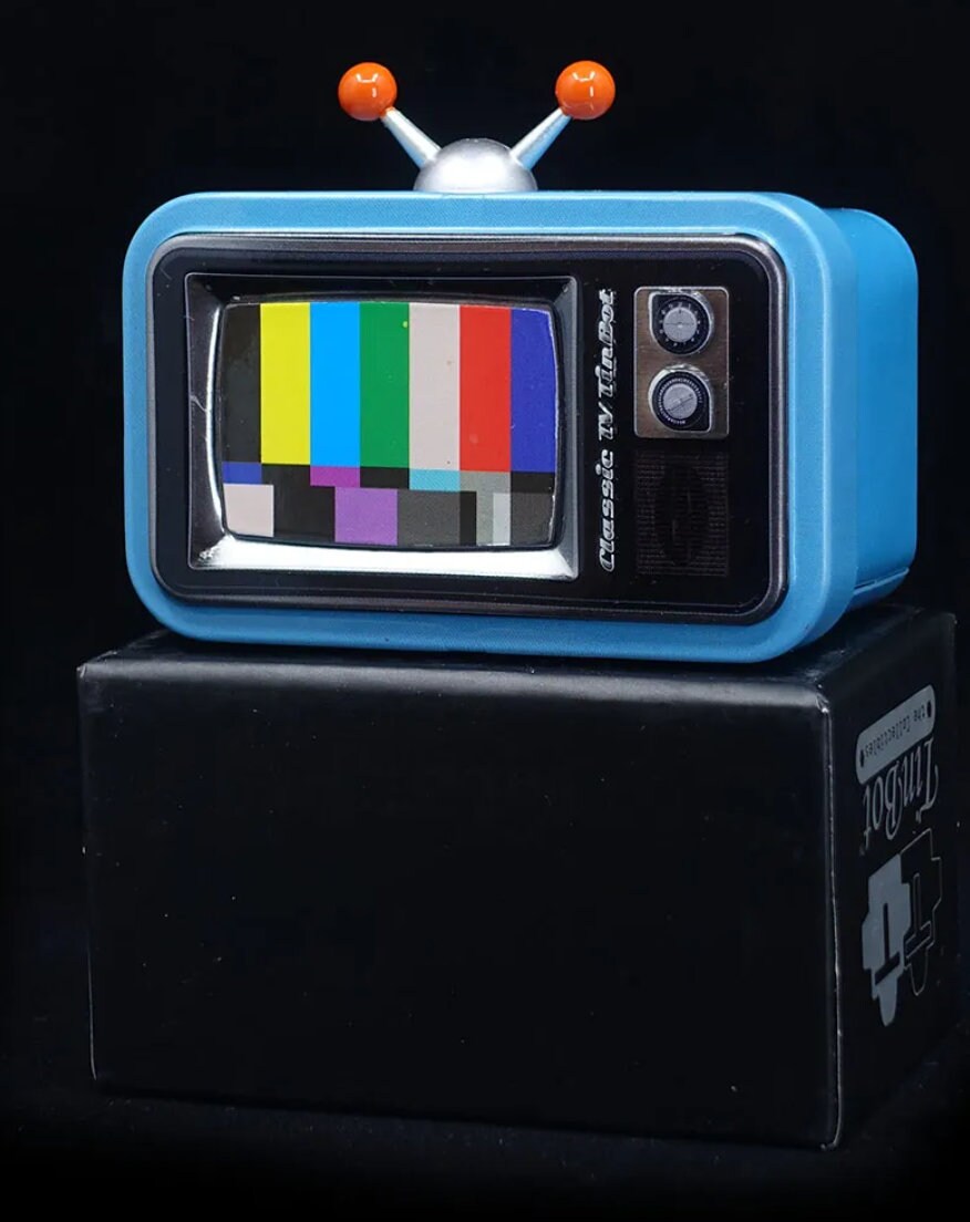 Classic TV Tinbot Custom Desktop Bot RARE 2 of 2 - Etsy