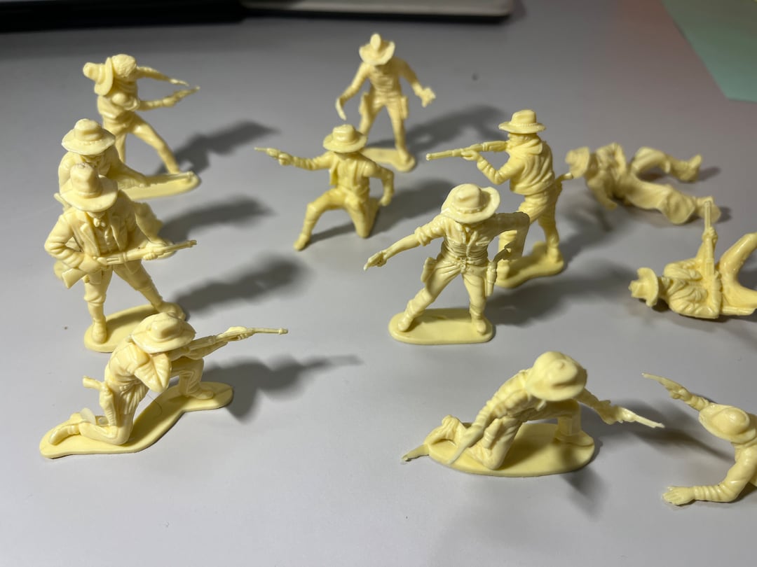 Airfix Cowboys 1/32 Scale - 12 Pieces - Etsy