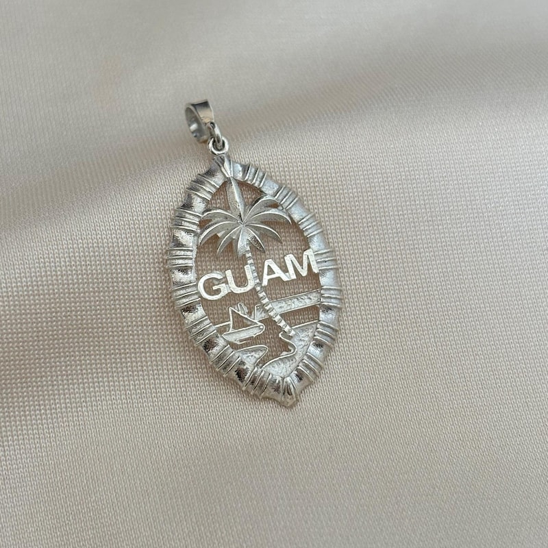 Guam Seal Pendant Necklace - Etsy