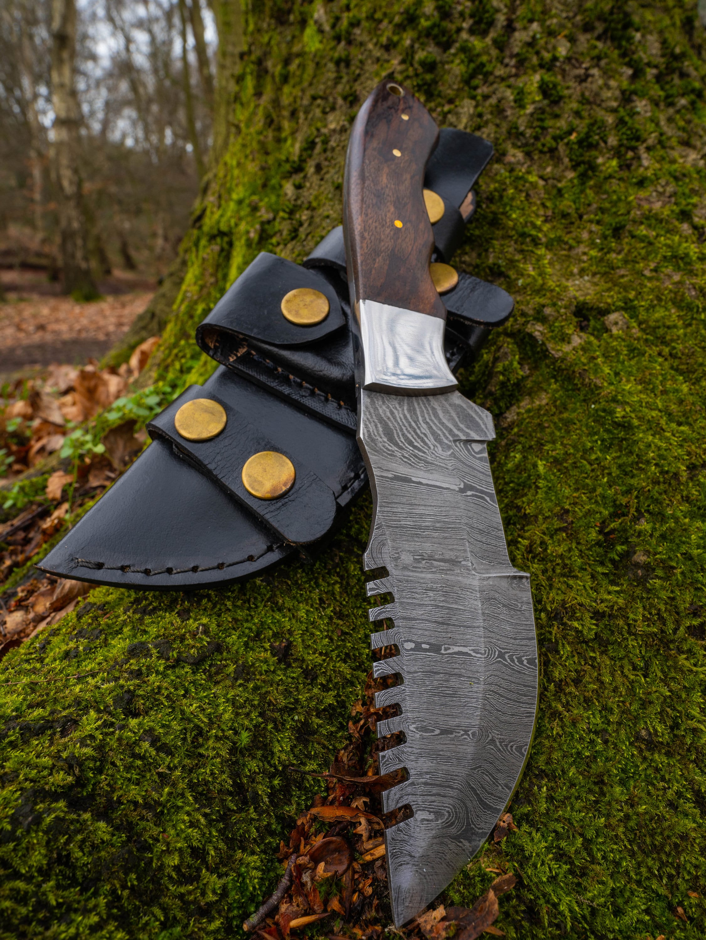 Wide Jafar Damascus Steel Handmade Blade Survival Tool - Etsy