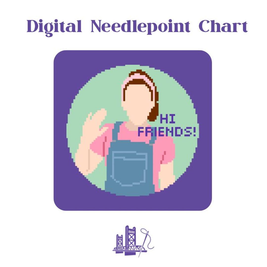 Ms Rachel Needlepoint Chart Digital Download - Etsy