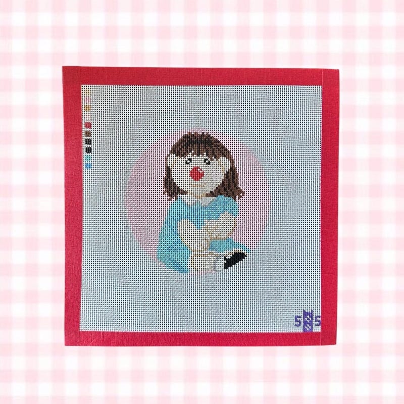 Big Needlepoint Canvases - Etsy