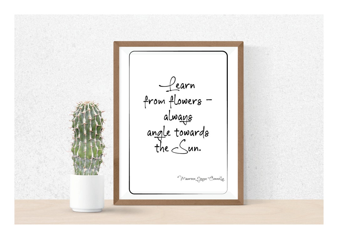 Poster Digital Art Quotes the Sun Sunshine Download - Etsy