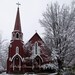The Red Church - Etsy