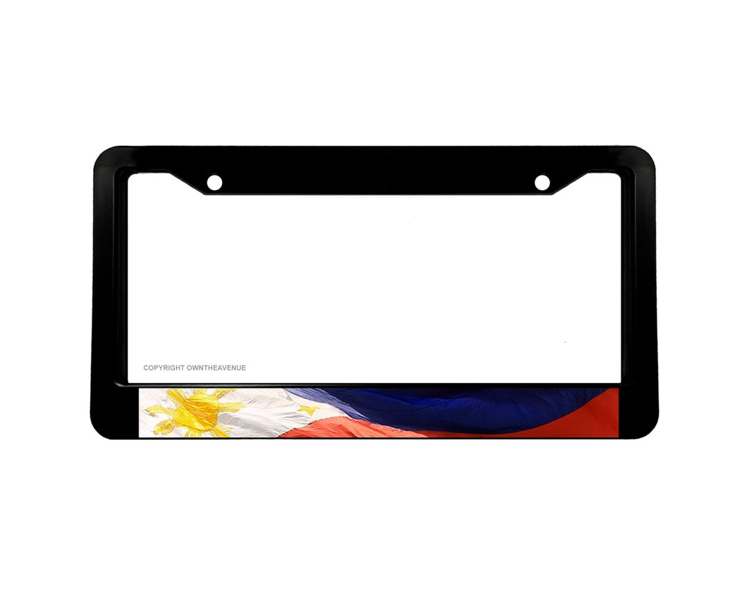 Philippines Philippine Filipino Flag Wavey Car Truck License Plate ...