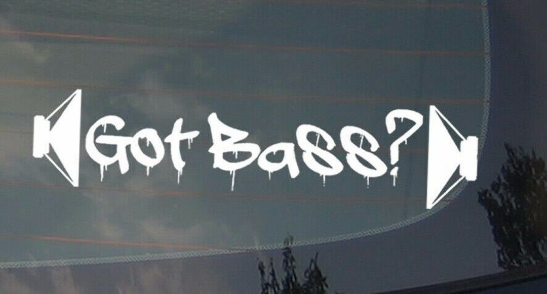 Got Bass JDM Audio Subwoofer Amp Decal Sticker 7.5 - Etsy
