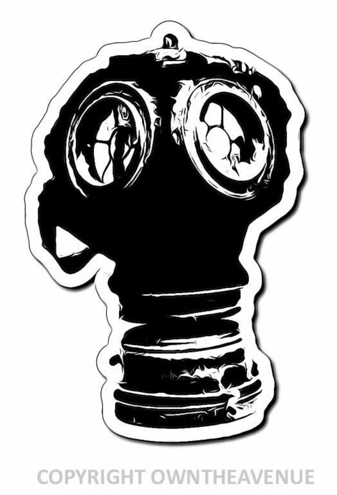 Gas Mask Street Art Jdm Hot Rod Drift Drifting Racing Drag - Etsy Australia