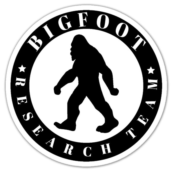 Bigfoot Research Team Sticker - Etsy