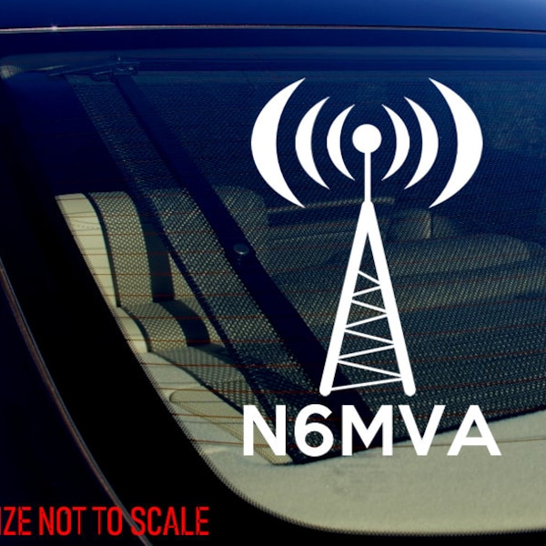 Ham Radio Decal - Etsy