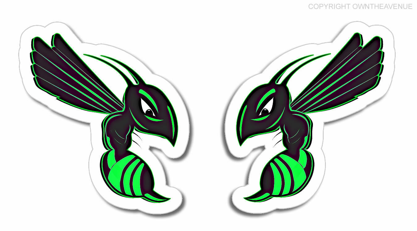 Green Hornet Logo Sticker