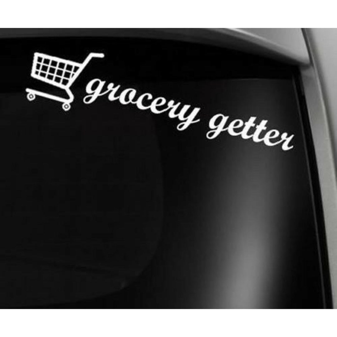 Grocery Getter JDM Vinyl Decal Sticker Drift Funny Dope Low Slammed ...