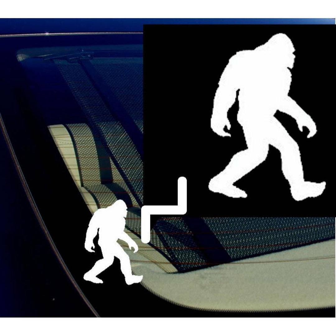 Bigfoot Sasquatch Sticker Car Window Vinyl Decal Stickers 5.5 Inches ...