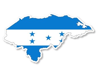 Central America Outline Vinyl Decal Sticker - Etsy