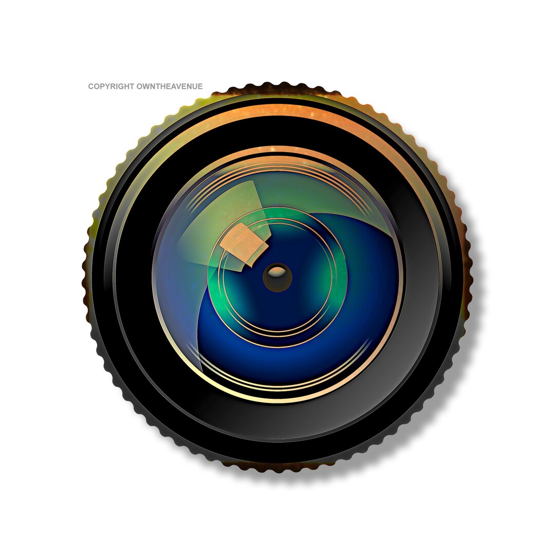 Photographer Lens Camera Car Truck Window Bumper Sticker Decal 3.25 - Etsy