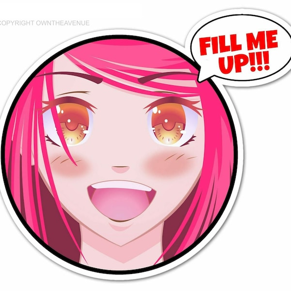Fill Me up Sticker - Etsy