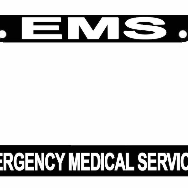 Medical License Plate Frame - Etsy