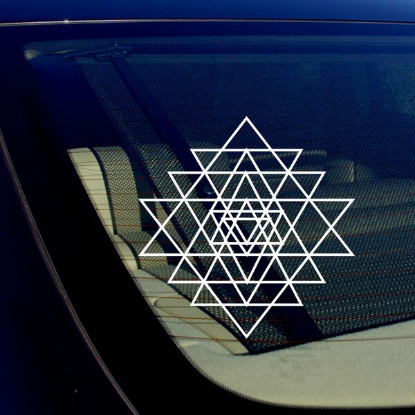 Sacred Geometry Sticker - Etsy