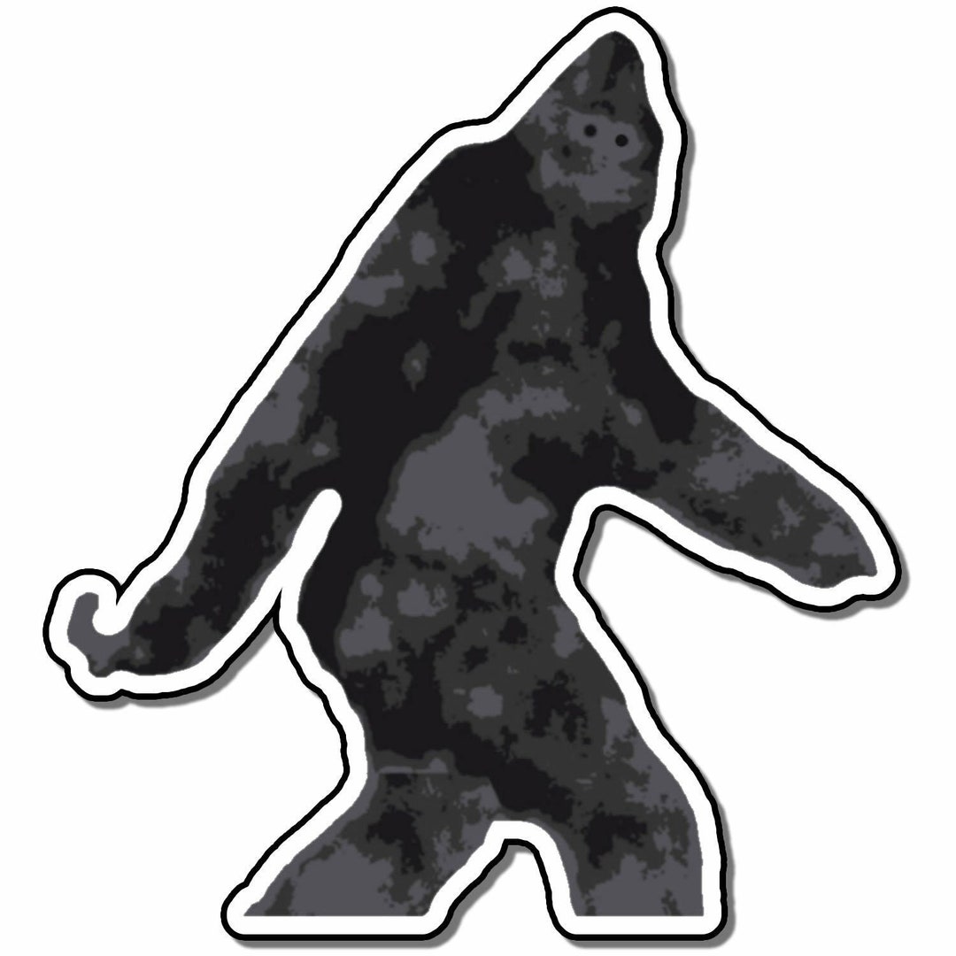 Sasquatch Bigfoot Sticker Auto Window Bumper Vinyl Decal Sticker Model ...