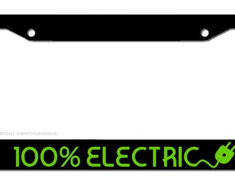 Bold Purple Holographic Glittered License Plate Frame Custom License ...