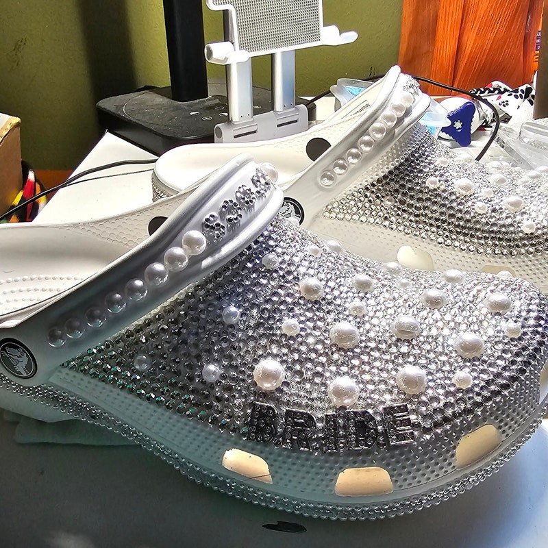 Wedding Crocs - Etsy