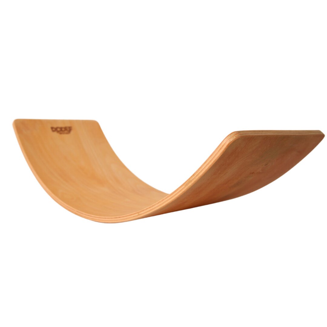 Natural Wooden Balance Board for Kids: Develop Motor Skills - Etsy