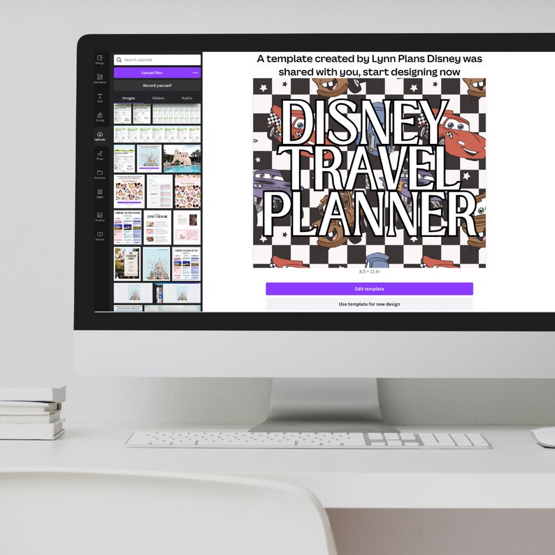 Disneyworld Cars Themed Travel Planner, WDW Planner, Planner Template ...