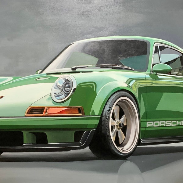 Porsche Singer Art - Etsy