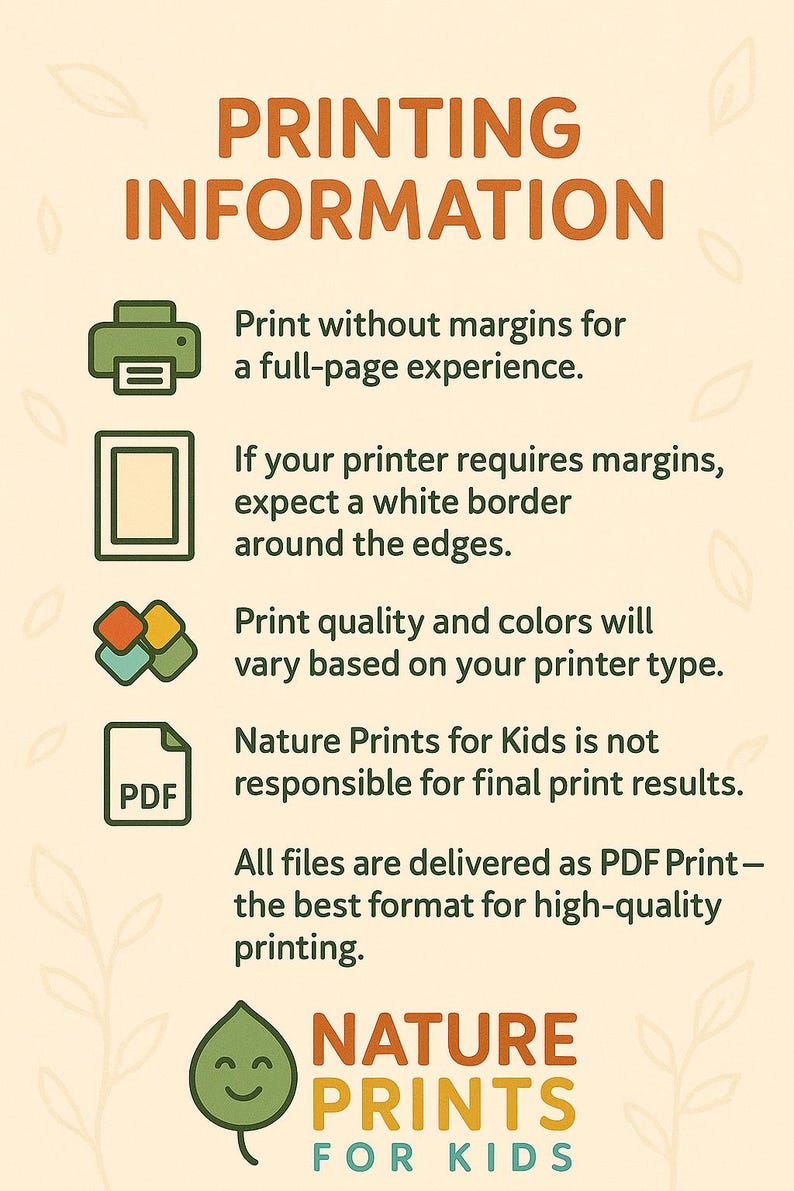 Scavenger Hunt for Kids Pond Animal and Plant Life Summer Camping ...