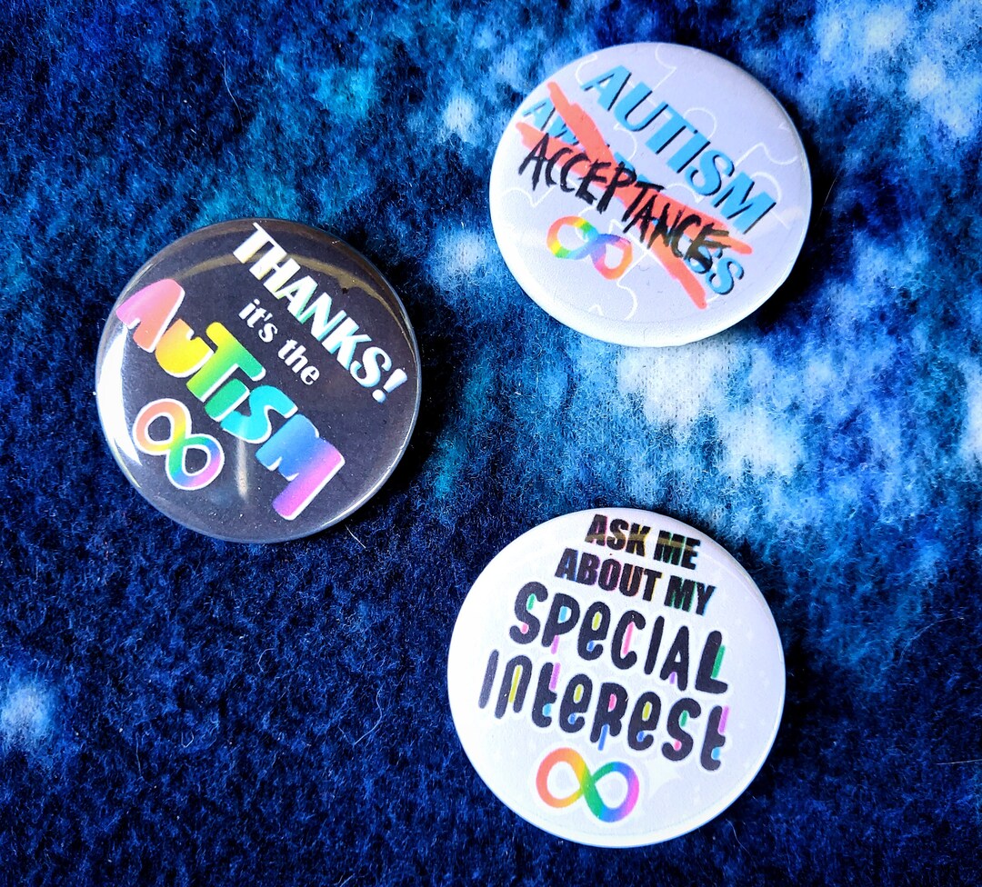 Autism Acceptance Pins! - Etsy