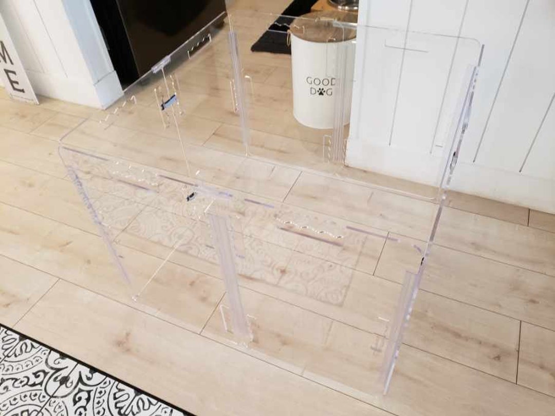 Acrylic Pet Play Center THREE 4 Panel Units - Etsy