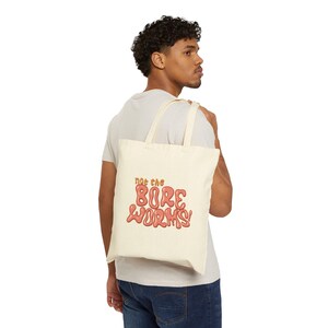 Not the Bore Worms Canvas Tote Bag TS Madison Flash Gordon Bald and the ...