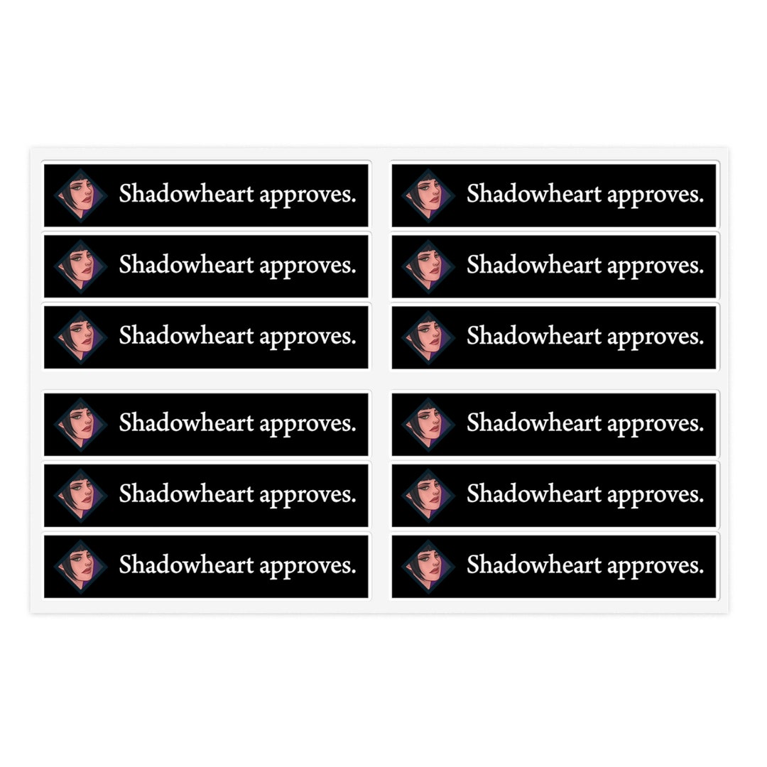 Shadowheart Approves of These Sticker Sheets Baldurs Gate 3 Dungeons ...
