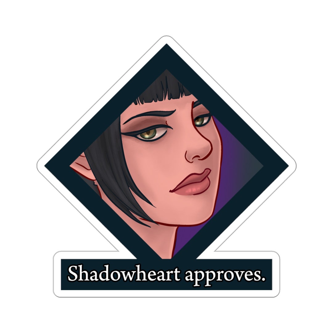 Shadowheart Approves of These Kiss-cut Stickers Baldur's Gate 3 ...
