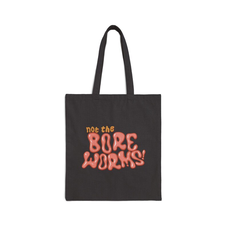 Not the Bore Worms Canvas Tote Bag TS Madison Flash Gordon Bald and the ...