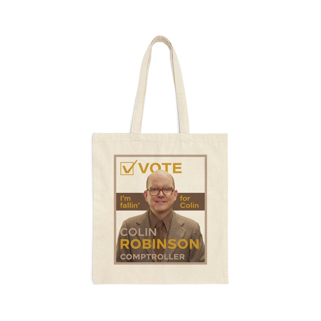 Colin Robinson for Comptroller Cotton Canvas Tote Bag I'm Fallin' for ...