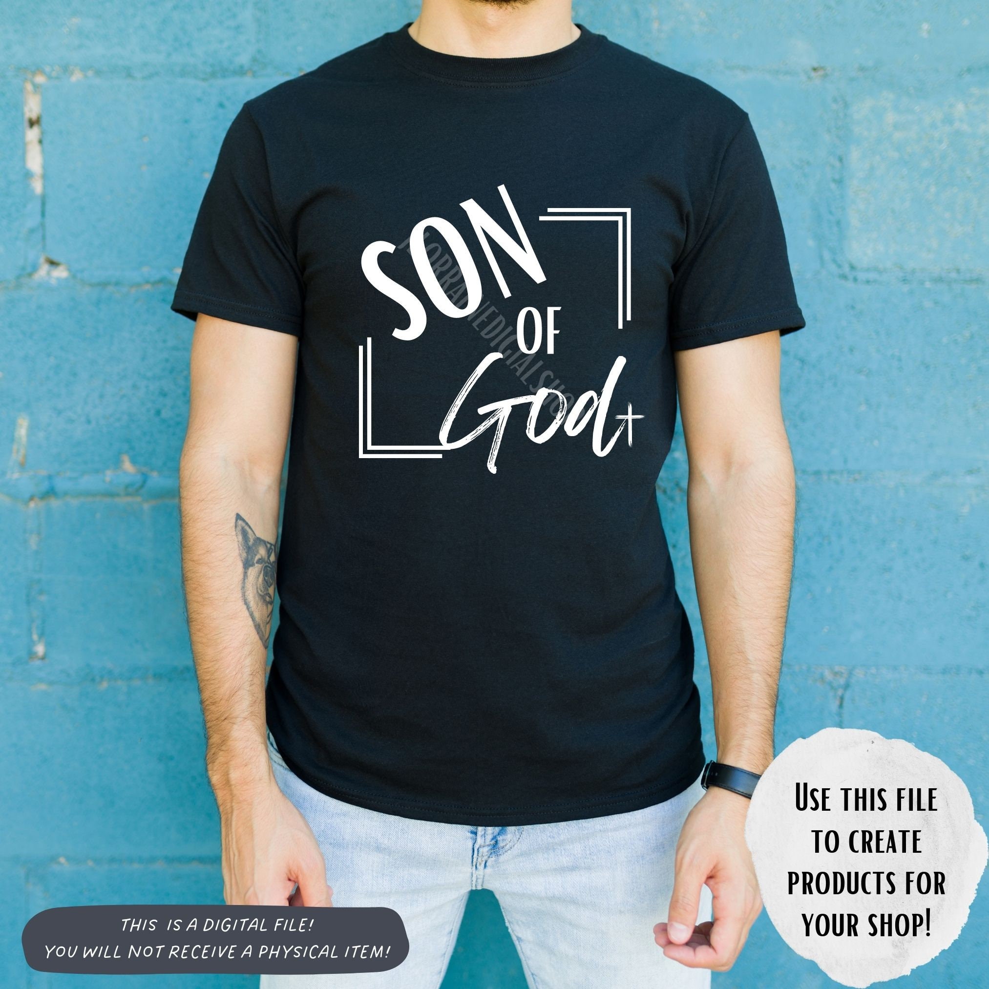 Son of God SVG, Son of God PNG, Son of God PDF, Son of God, Digital ...