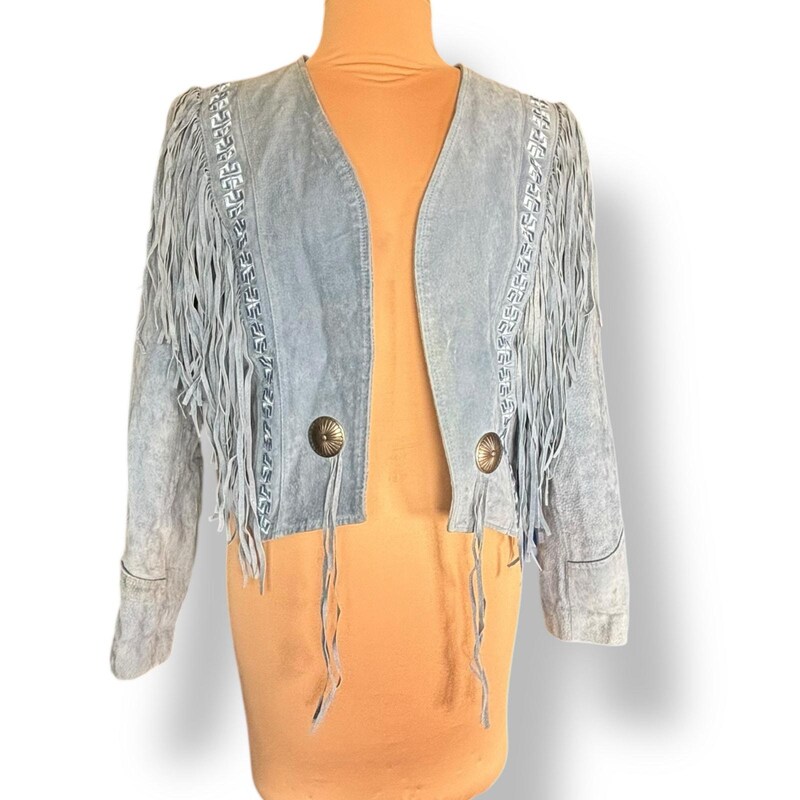 Suede Fringe Jacket - Etsy