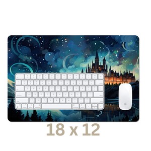 Wizard School Desk Mat - Aesthetic Cute Deskmat XL Mousepad Large Mouse ...
