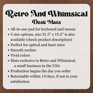 Wizard School Desk Mat - Aesthetic Cute Deskmat XL Mousepad Large Mouse ...