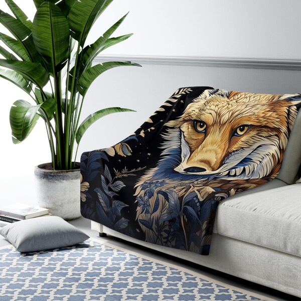 Fox Blanket - Etsy